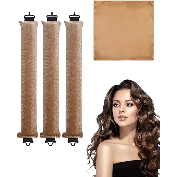 wonima02 Heatless Hair Curler 3 Pcsk Curlers To Sleep In,Heatless Curls ...