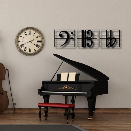 Music notes metal wall art sign | Walmart Canada