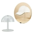 Acrylic Hat Display Stand Hat Storage Rack Acrylic Hat Display Unit Hat ...
