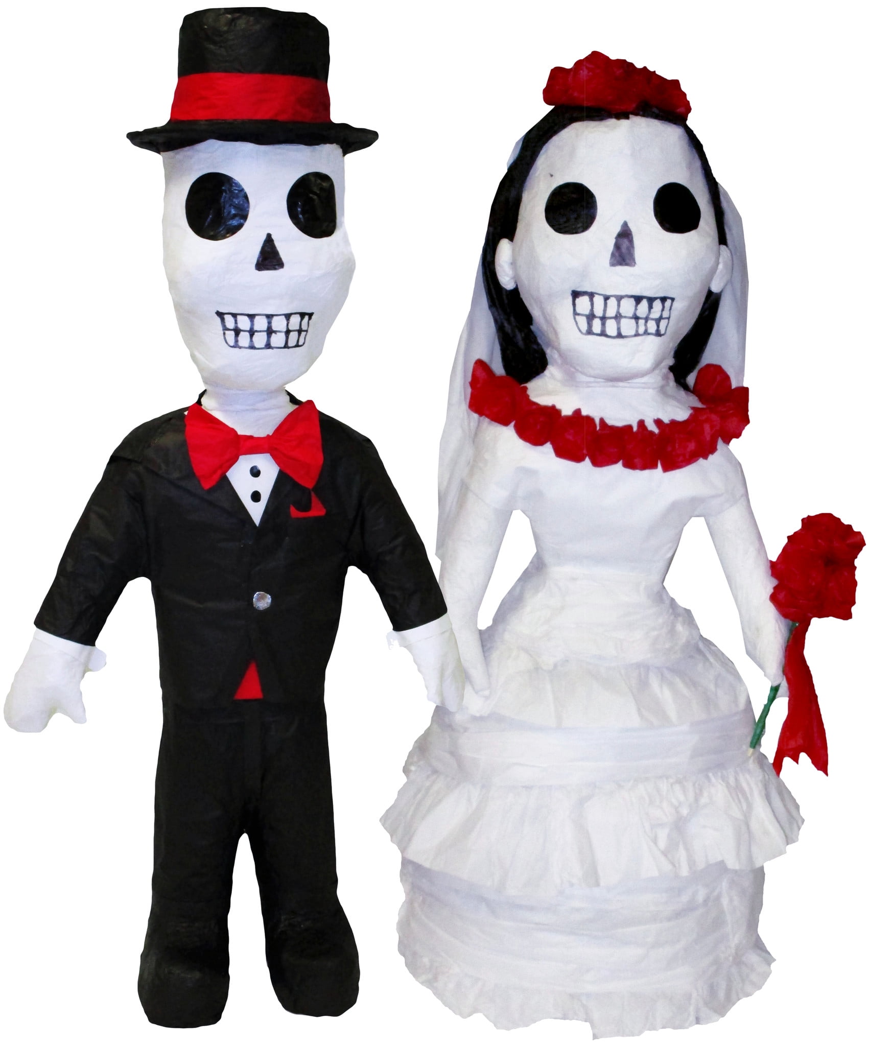 Day Dead Skull Pinata, 28" Wedding Decoration, Game and Prop, Skeleton ...