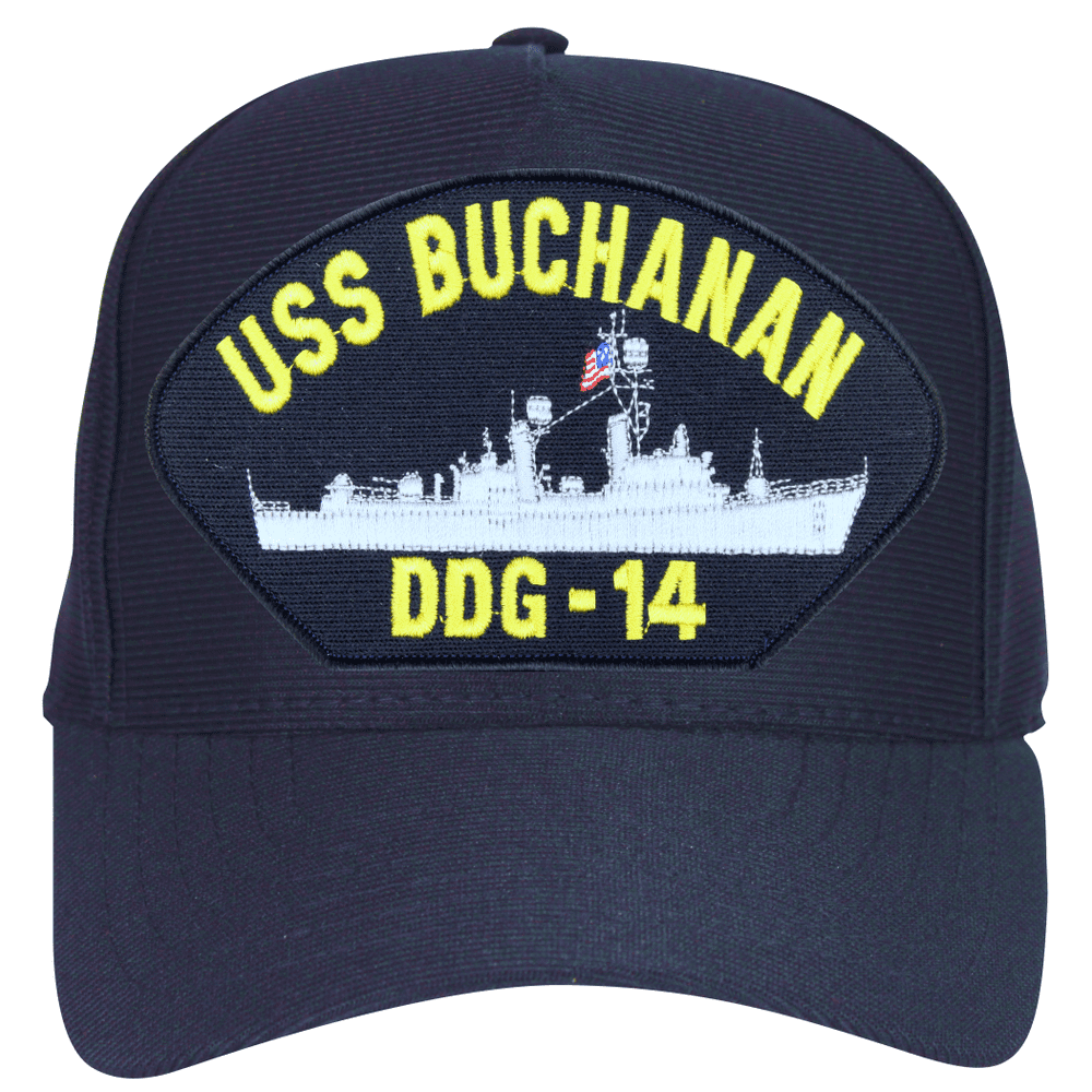 USS Buchanan DDG-14 Ball Cap Hat - Walmart.com - Walmart.com