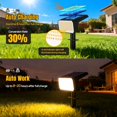 Solar outdoor floodlights, [10-pack/118] 4 mode automatic on/off solar ...