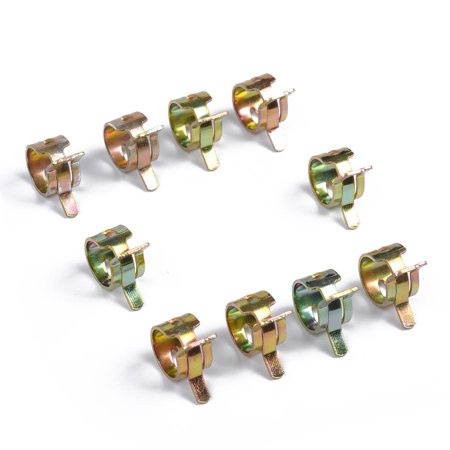 rudenlos 100pcs 6-15mm 10 Sizes Spring Clips Vacuum Hose Fuel Line ...