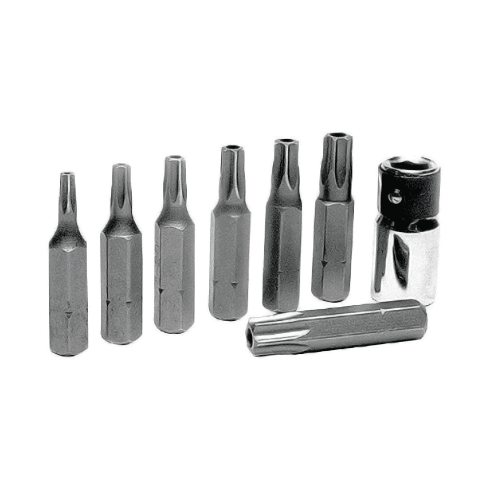 Performance Tool W1386 8 Pc Tamper Resis Star Bit Set - Walmart.com