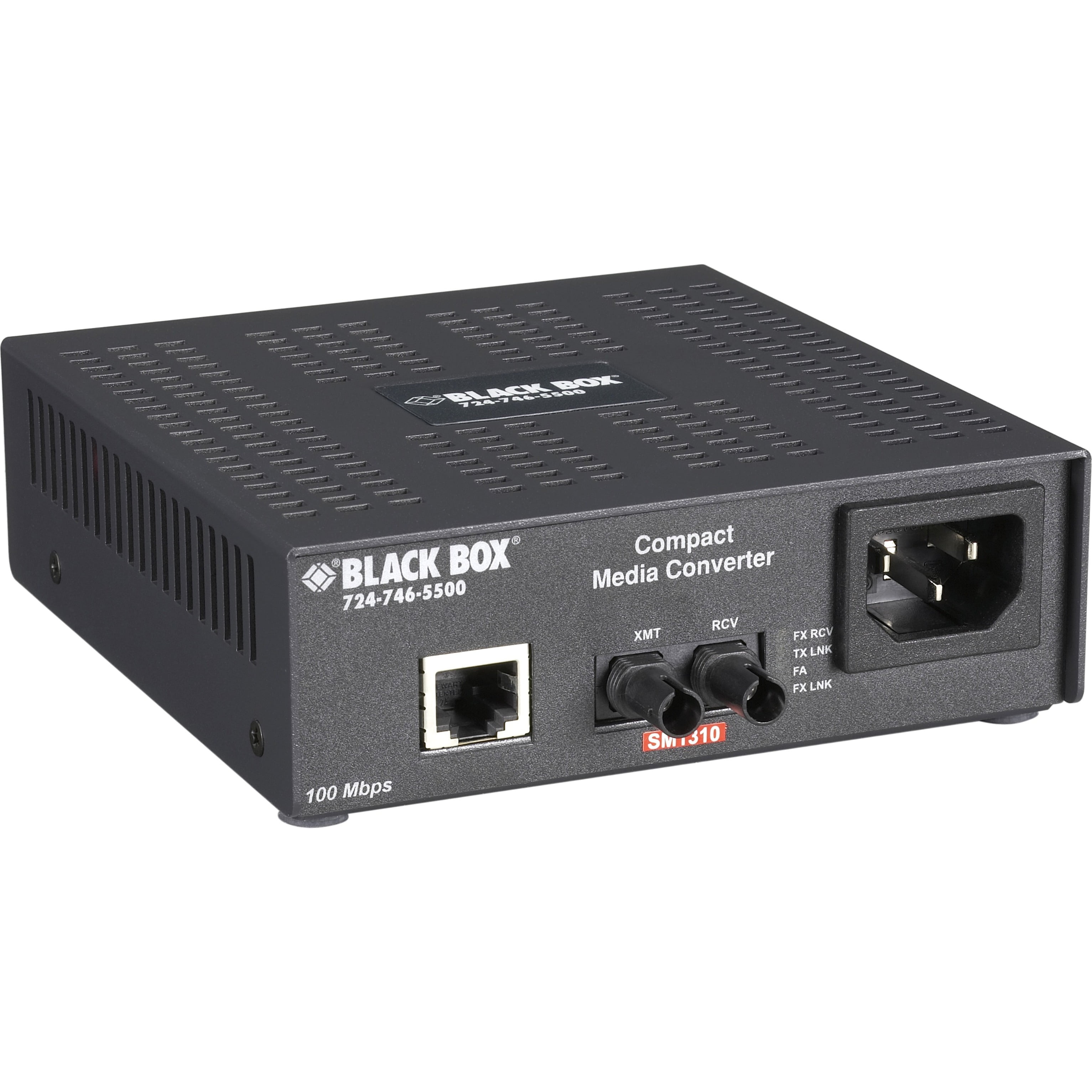 Black Box Fast Ethernet Compact Media Converter - Walmart.com