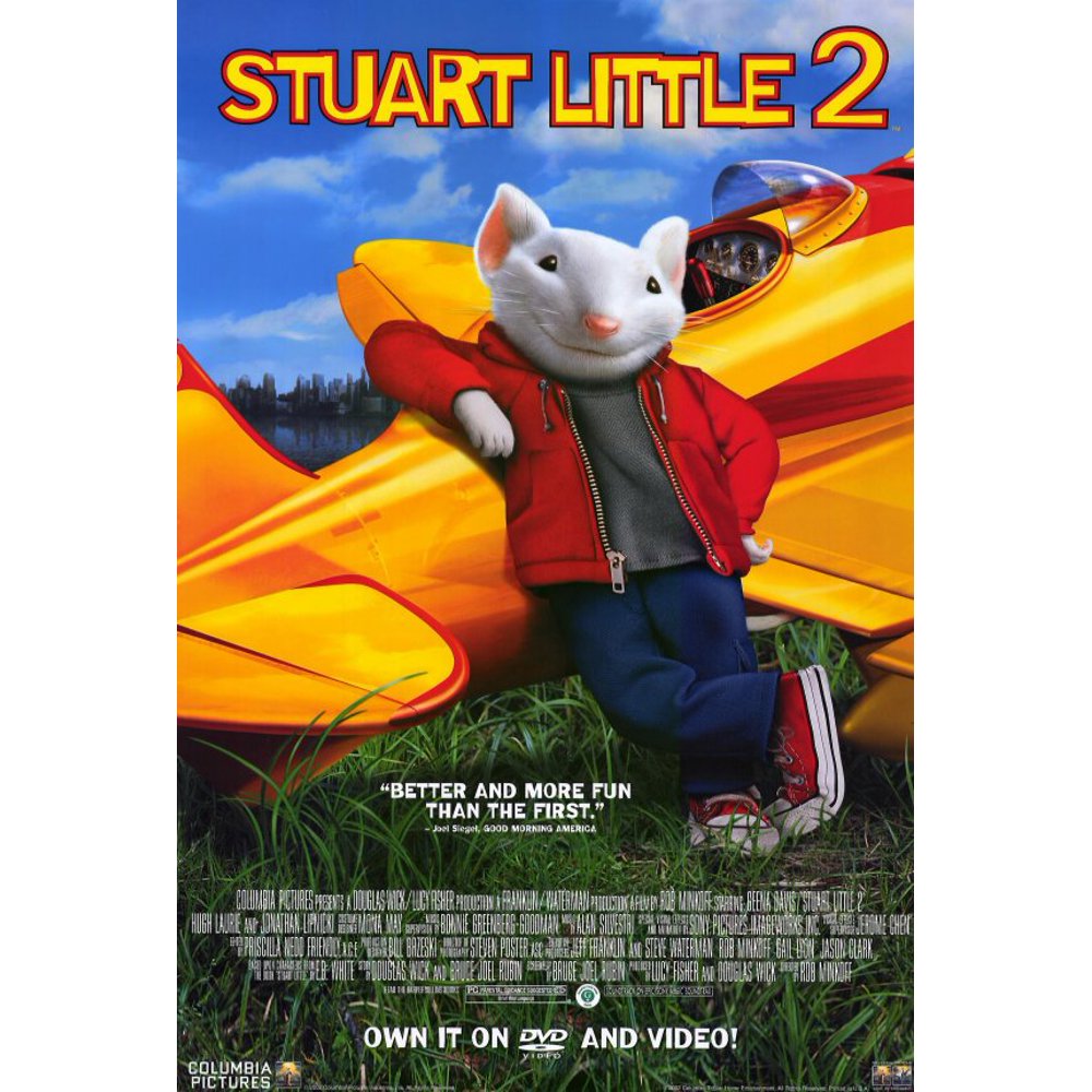 Stuart Little 2 - movie POSTER (Style B) (27" x 40") (2002) - Walmart ...