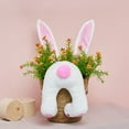 Easter Bunny Butt Ears Wreath Kit for Front Door, Easter Bunny Wreath ...