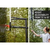 "Silverback NBA 54"" Adjustable In-ground Hoop with Tempered Glass ...
