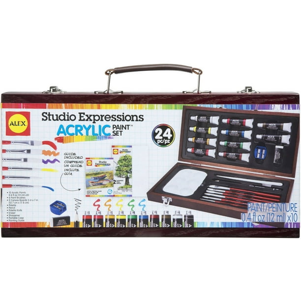 ALEX Art Studio Expressions Acrylic Painting Set - Walmart.com