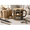 Art Desk Mug 3D Effect Drawing Tools Coffee Cup for Artists, Sketchers ...