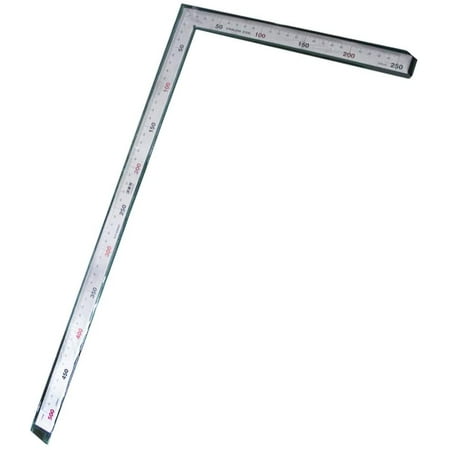 500Mm Metal Ruler Stainless Steel Square Measuring Ruler L Shape Double ...