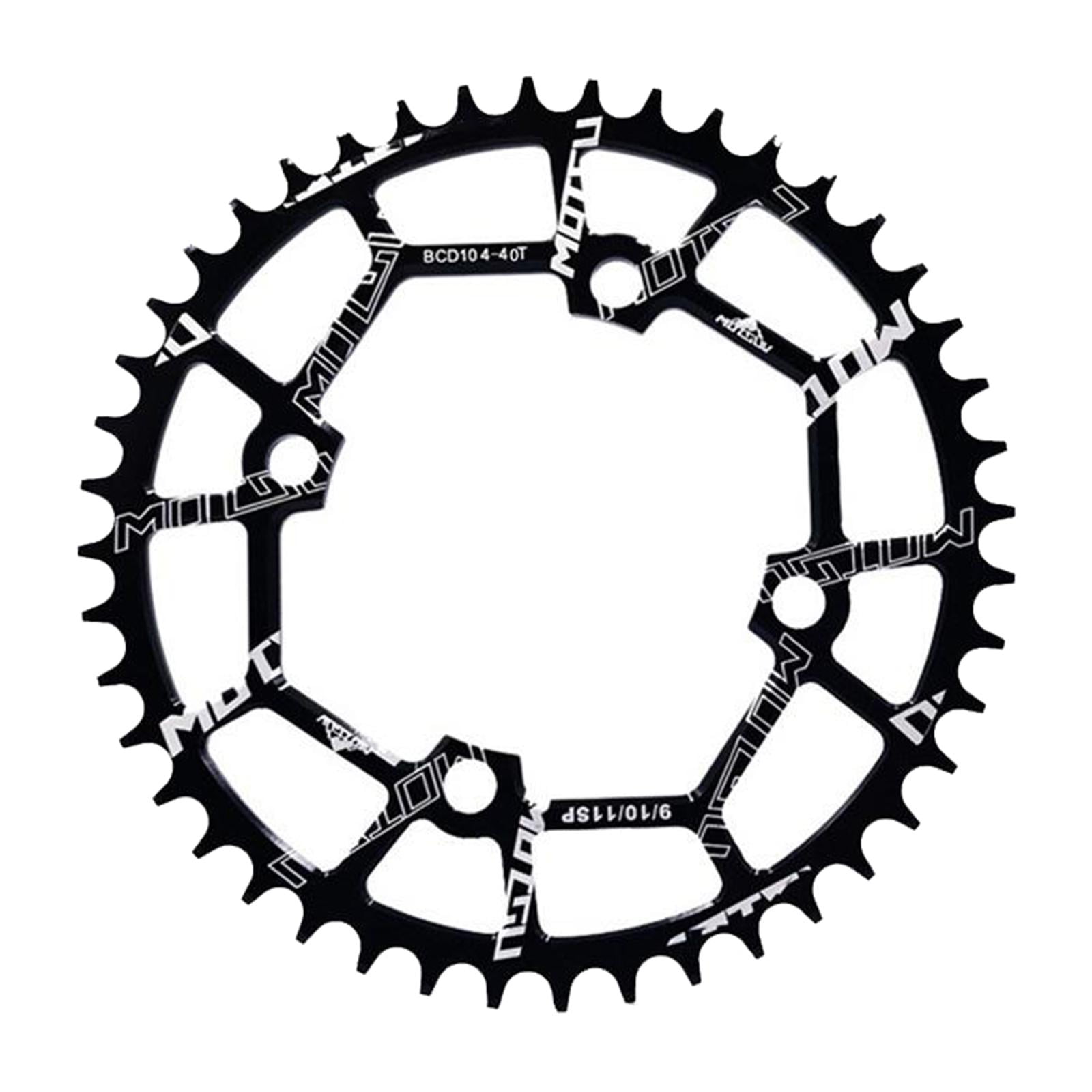 Chain 40T ~ 52T 104BCD Road Bike Narrow Round Chain Wheel Wide Chain ...