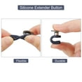 Button Extenders, 6pack - Alloy & Silicone Jean Button Extender(Silver ...