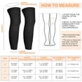 4 Pairs Kids Compression Leg Sleeves - Non Slip, UV Protection for ...