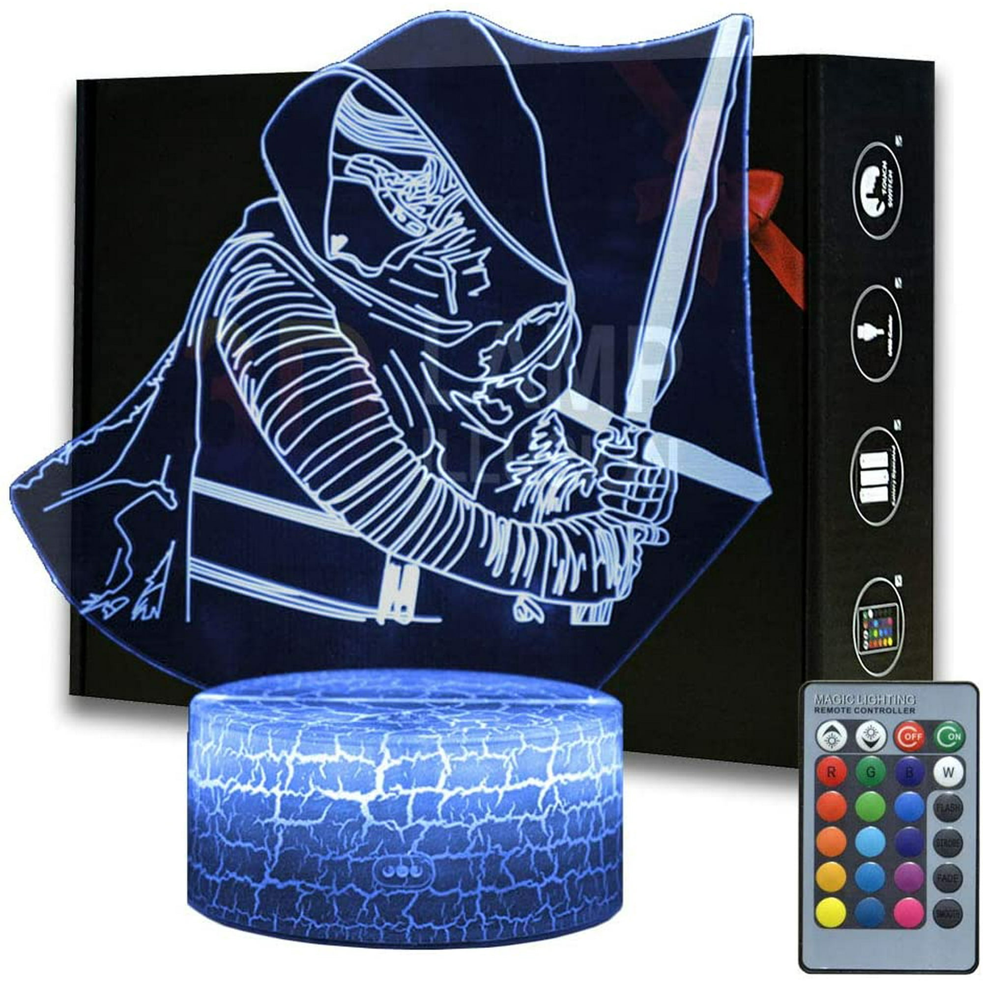 Click here for Unbranded 3d Illusion Star Wars Night Light  7 Col... prices