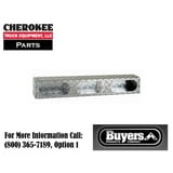 BUYERS PRODUCTS LB3253ALDT Triple Oval Light Box, 3x25x3 In., Alum ...