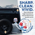 (2 Pack) 4th of July Stickers - Patriotic America Ice Baby - Summer ...