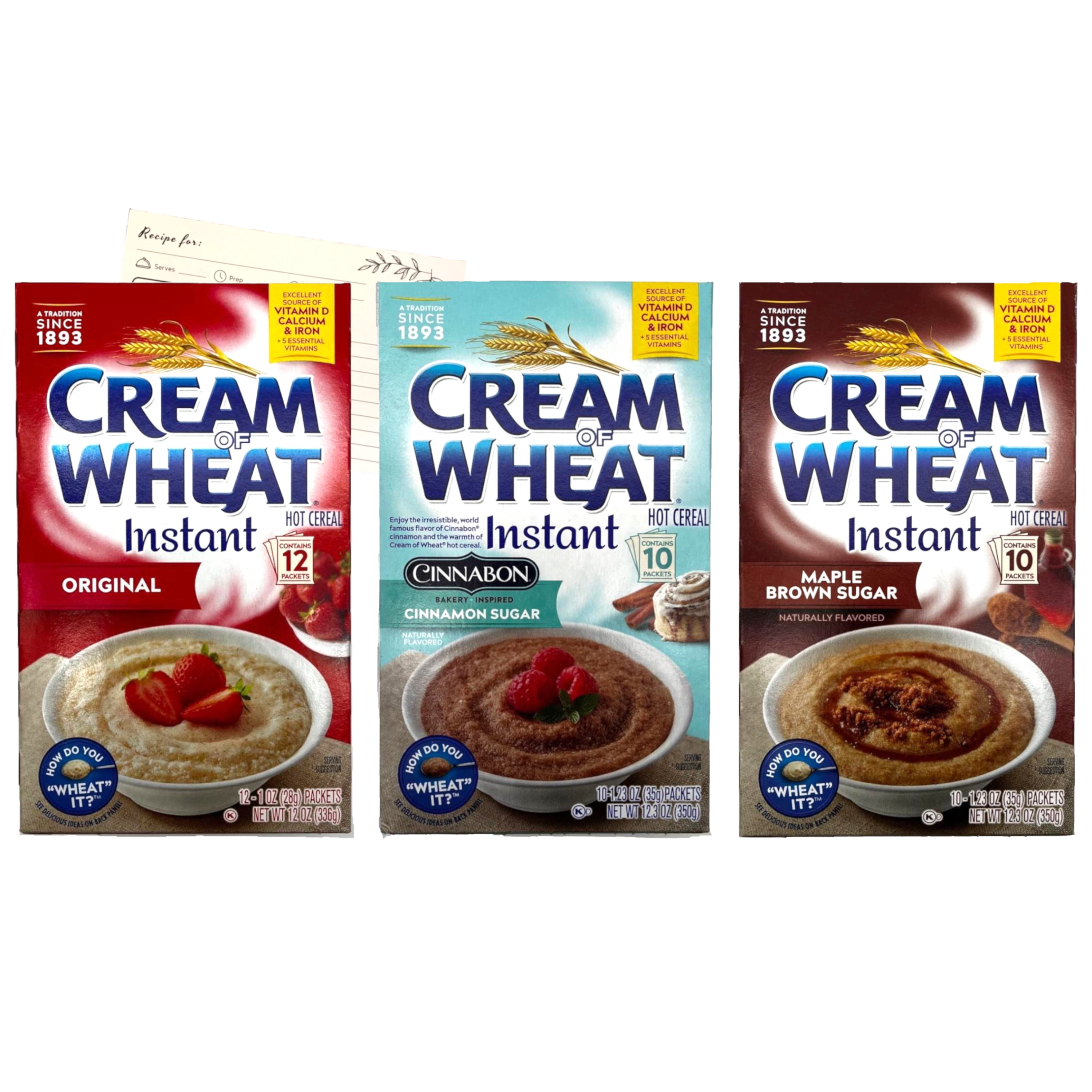 Cinnabon Cream Of Wheat Cereal