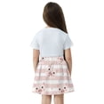 Cartoon Pig Cotton Skirt Built-in Liner Elastic A-Line Flared Skirt ...
