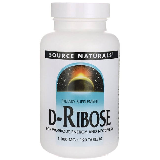 Source Naturals D-Ribose 1,000 Mg 120 Tabs - Walmart.com