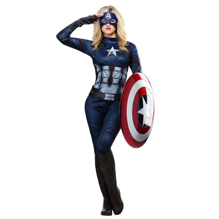 Marvel Captain America Women s Costume Walmart
