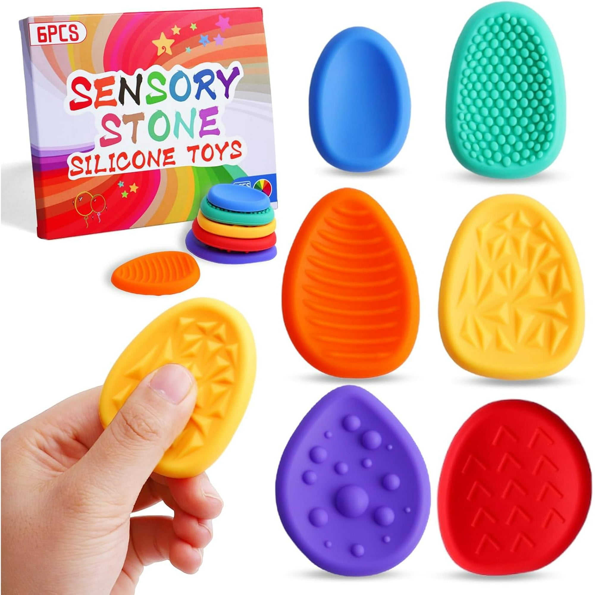 Click here for Salafire Sensory Worry Stones Fidget Toys For Adul... prices
