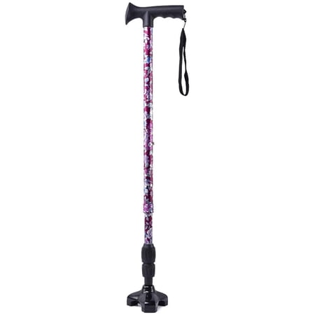 Walking Stick Old Man's Walking Stick Adjustable Height Retractable ...