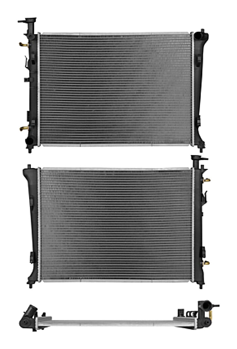 Radiador De Agua Forte 2010 A 2013 Kia L4 2.0L Aut Soldado Polar ...