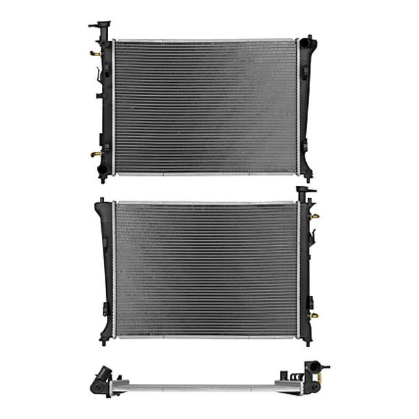 Radiador De Agua Forte 2010 A 2013 Kia L4 2.0L Aut Soldado Polar ...