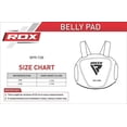 RDX Chest Guard Boxing Belly Pad Rib Shield MMA Body Protector, Black ...