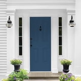 Glidden One Coat Blueberry Pie / Blue Semi-Gloss Exterior Paint with ...