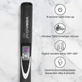 Vibrastrait Pro Vibrating Ceramic Tourmaline Ionic Flat Iron, 1-inch ...