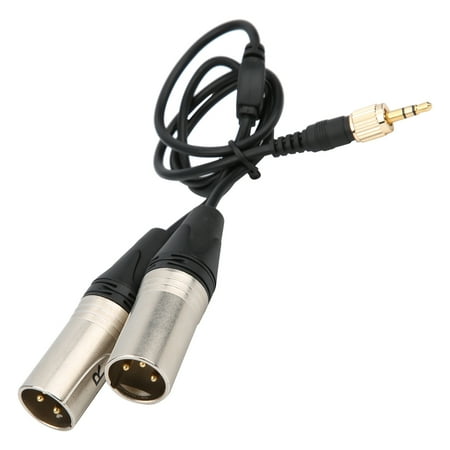 Microphone Audio Output Cable, Straight Line Black Audio Output Cable ...