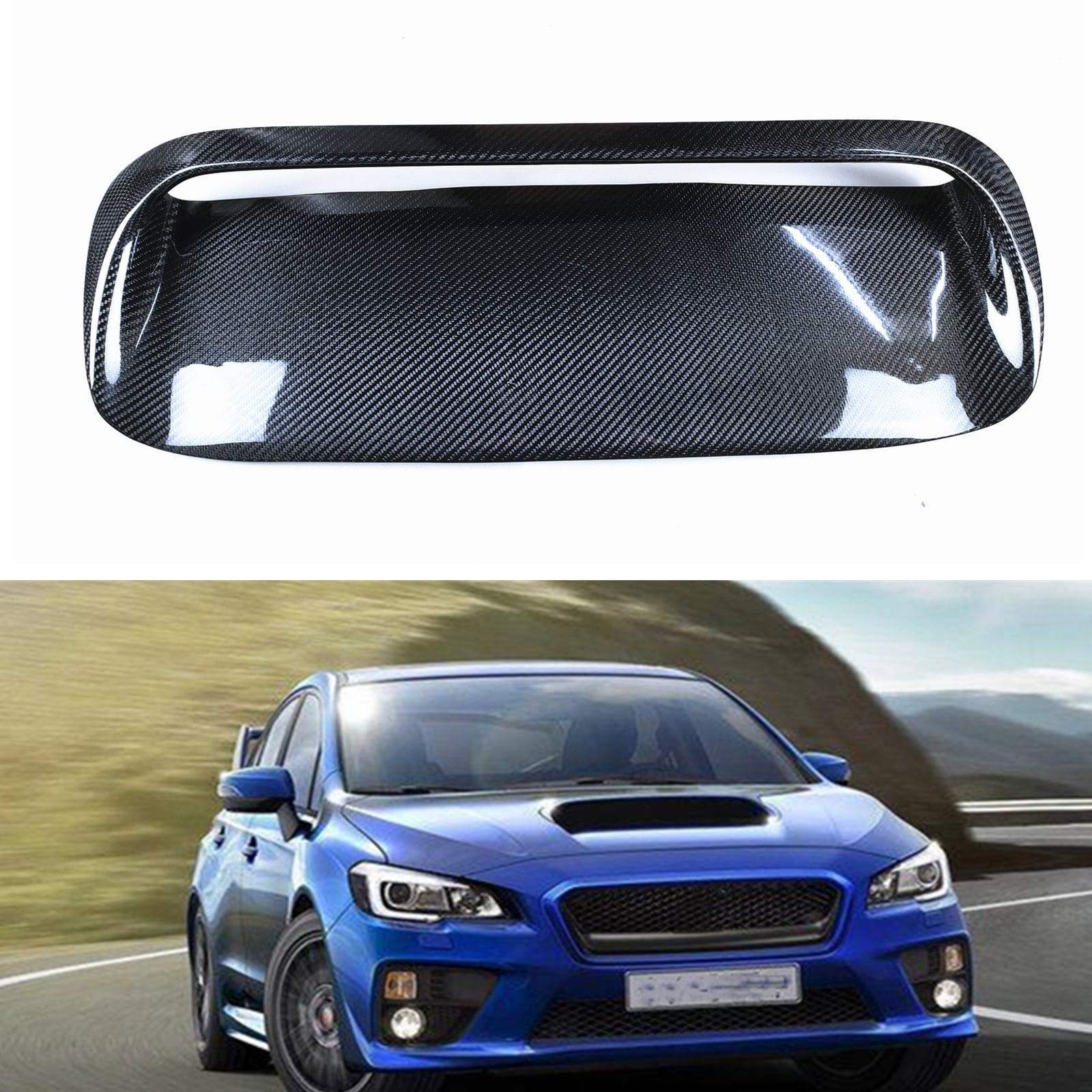 Air Scoop Bonnet Vent Cover For Subaru Impreza 11th WRX STi 2015-2020 ...
