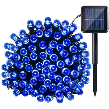 Outdoor Solar Lights Strings 21.4ft 30 LED Waterproof Fairy Bubble ...