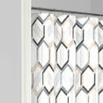 Vue Hexagonal Shower Curtain - Walmart.com