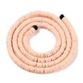 1 Strand Handmade Polymer Clay Beads Disc/Flat Round Heishi Beads Light ...