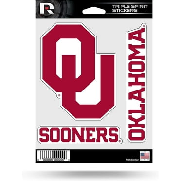 Oklahoma Sooners Official NCAA 2 inch x 17 inch Perfect Cut Car Decal ...