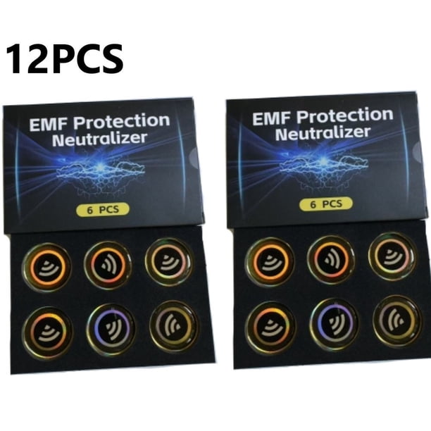BTOER 12PC Radiation Protection Stickers Protection Neutralizer EMF ...