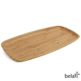 Belari Bamboo Plate Set - Bamboo Reusable Plates - Bamboo Plates - Wood ...