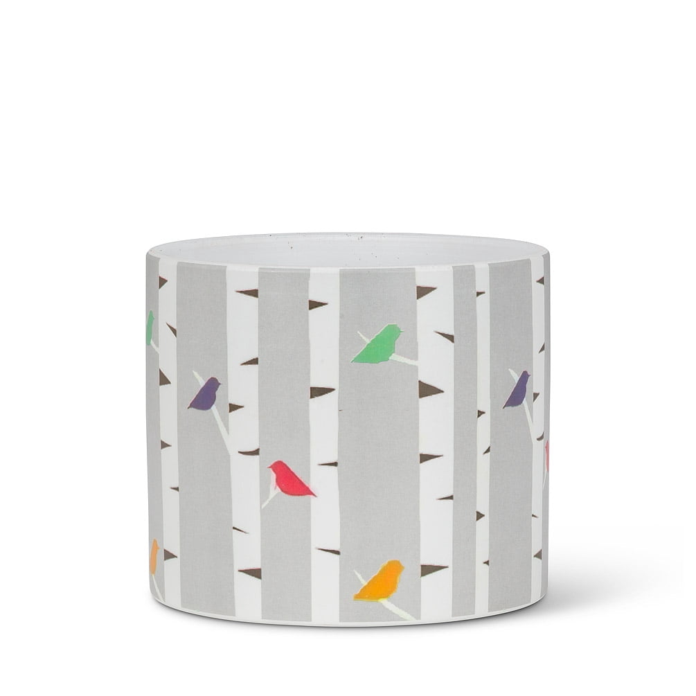 Set of 12 Small Colourful Birds Planter - Walmart.com