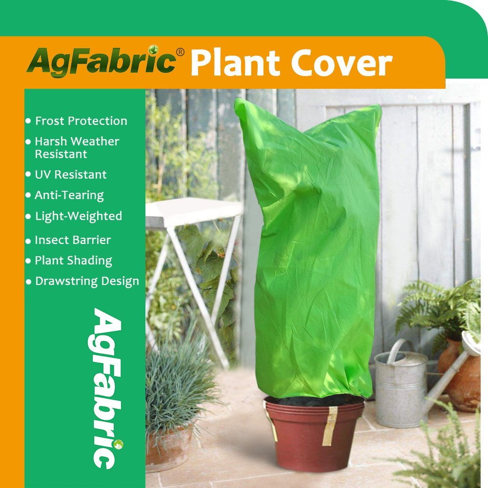 Agfabric Warm Worth Frost Blanket -2.0 oz Fabric of 40''x60'' Shrub ...