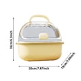 Pet Supplies Hamster Travel Cage with Water Bottle Habitat for Small ...