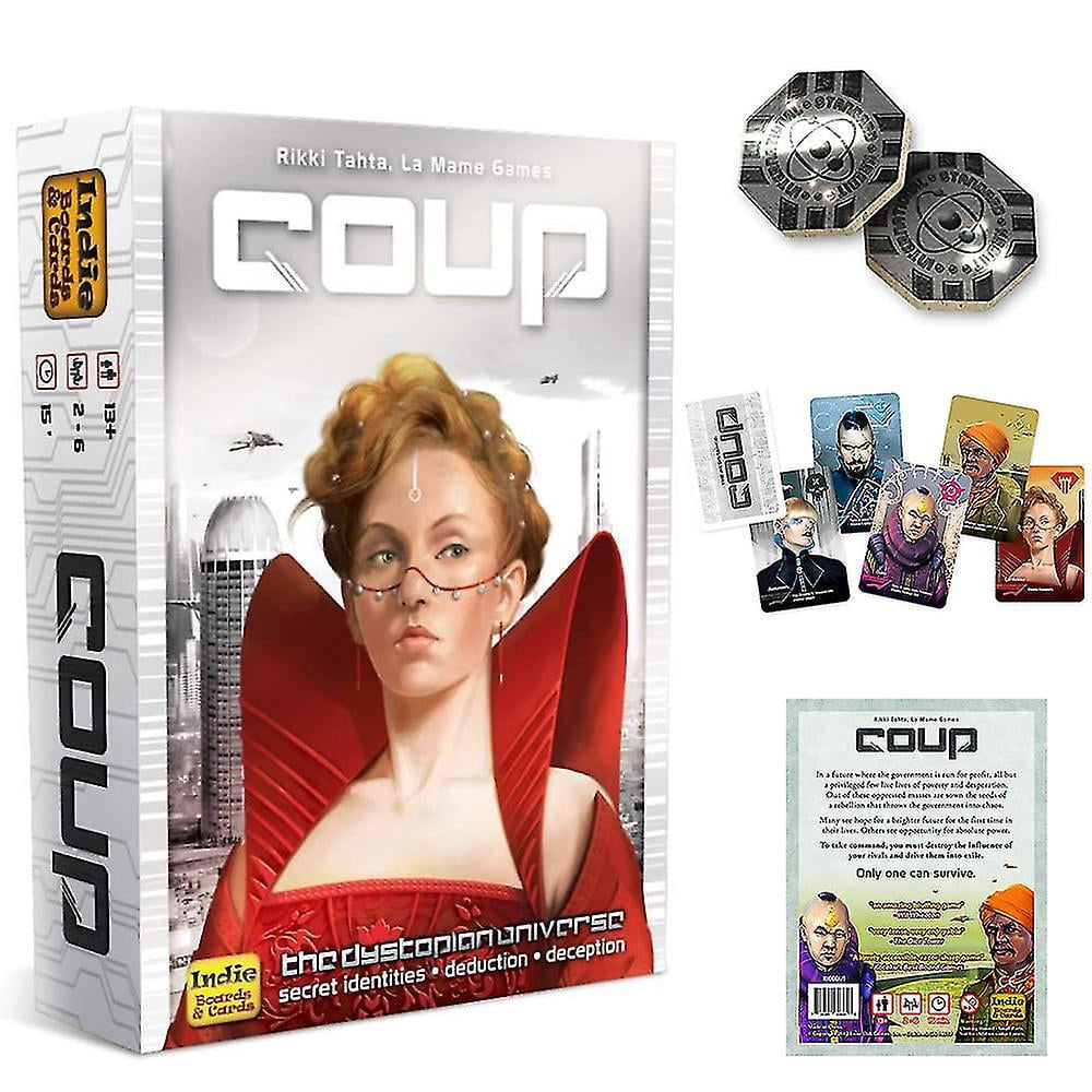Coup - El juego de cartas del universo distópico Juegos de mesa de ...