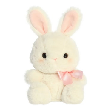 Aurora Set of 2, Clover & Ella Bunny, Small 5" Rabbit Plushies, Palm ...
