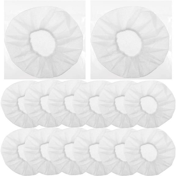 GUAJDE-100 Pieces Headphone Ear Covers Disposable Earphone Sanitary Non ...