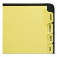 "Preprinted Laminated Tab Dividers W/gold Reinforced Binding Edge, 12 ...