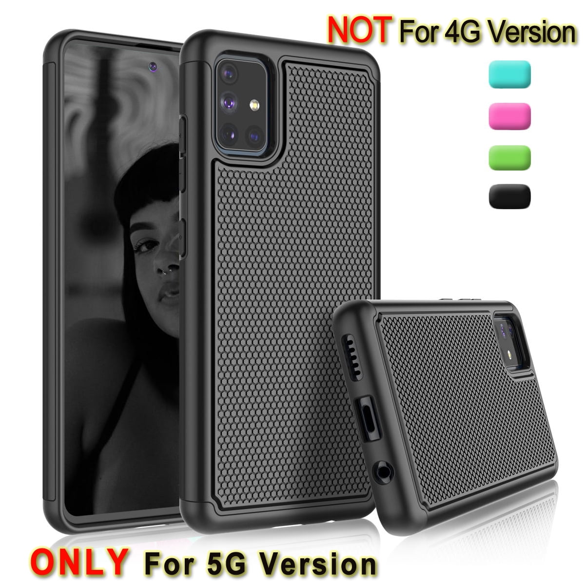 Galaxy A51 Case, [5G Version] Galaxy A51 Cute Case, Takfox Shock ...