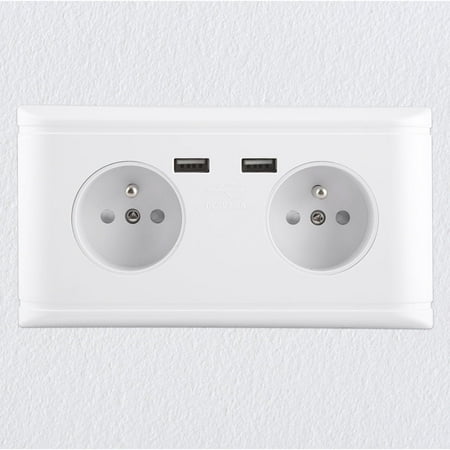 Usb Wall Socket Usb Wall Outlet Multi Functional EU Plug Wall Power ...