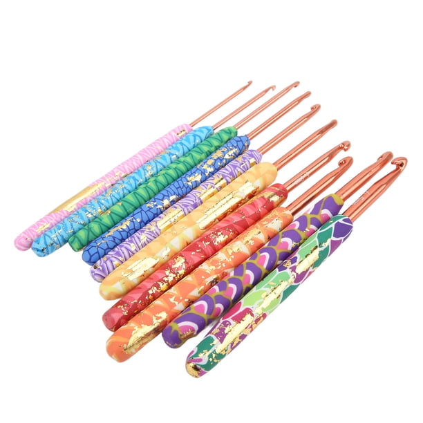 Crochet Hooks, Crochet Hook Easy Identification Exquisite Beautiful ...